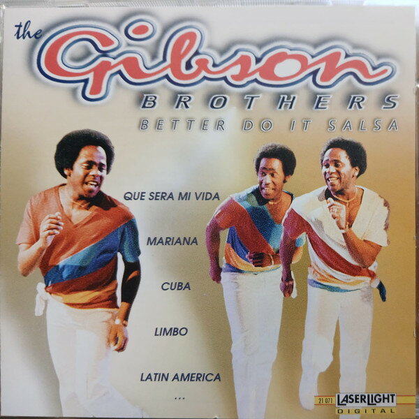 ・アーティスト Gibson Brothers ・タイトル Better Do It Salsa ・レーベル・型番 LaserLight Digital 21071 ・フォーマット CD ・コンディション(盤) 可 (VG) ・コンディショ...
