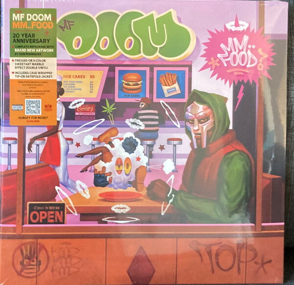 ・アーティスト MF Doom ・タイトル Mm..food (Sweetart Marble Vinyl) (20th Anniversary) ・レーベル・型番 Rhymesayers Entertainment RSE04001 ・フ...
