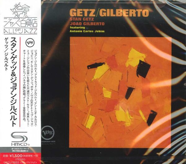 ・アーティスト Stan Getz, Jo?o Gilberto ・タイトル Getz / Gilberto ・レーベル・型番 Verve UCCU5555 ・フォーマット CD ・コンディション(盤) 非常に良い(EX) ・コンディション...