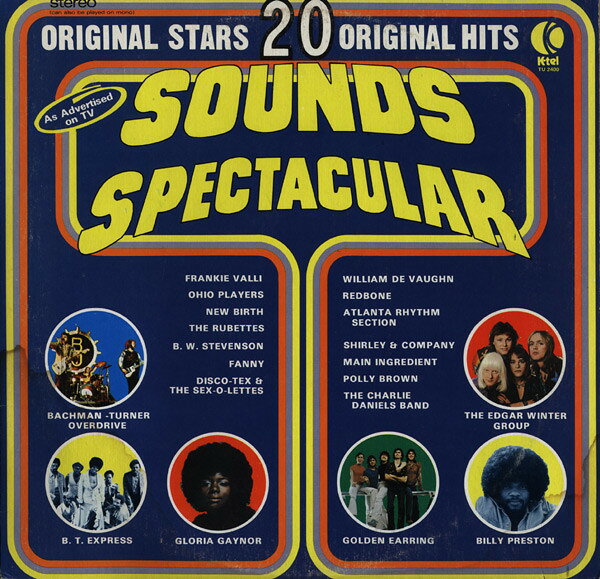 ・アーティスト Various ・タイトル Sounds Spectacular ・レーベル・型番 K-Tel TU2400 ・フォーマット LPレコード ・コンディション(盤) 新品 (M) ・コンディション(ジャケット) ・コンディショ...