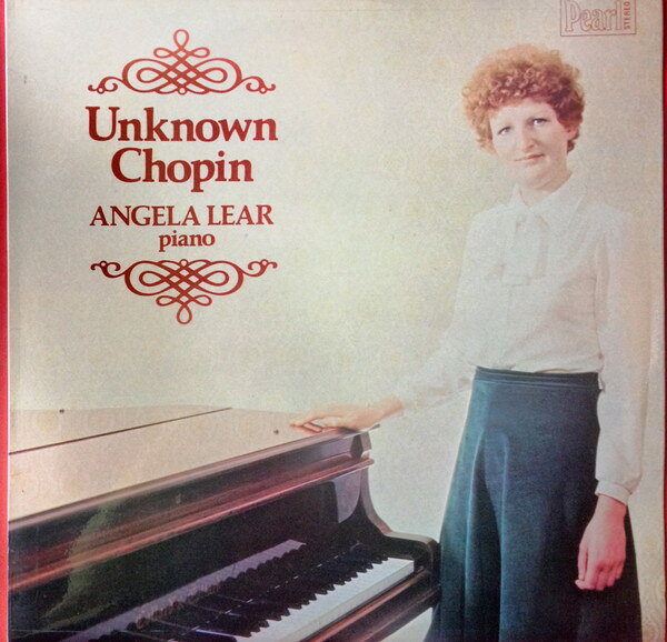 ・アーティスト Angela Lear ・タイトル Unknown Chopin ・レーベル・型番 PEARL SHE544 ・フォーマット LPレコード ・コンディション(盤) 非常に良い(EX) ・コンディション(ジャケット) 非常に良...