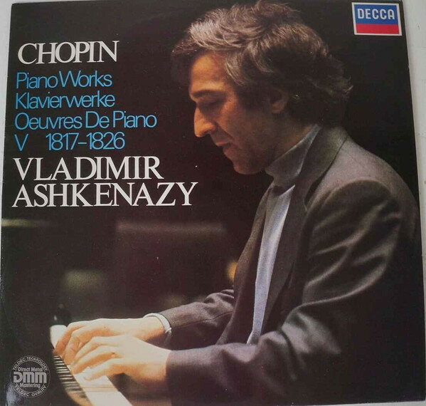・アーティスト Vladimir Ashkenazy - Fr?d?ric Chopin ・タイトル Piano Works - Klavierwerke ・レーベル・型番 Decca 642543AW ・フォーマット LPレコード ・コン...