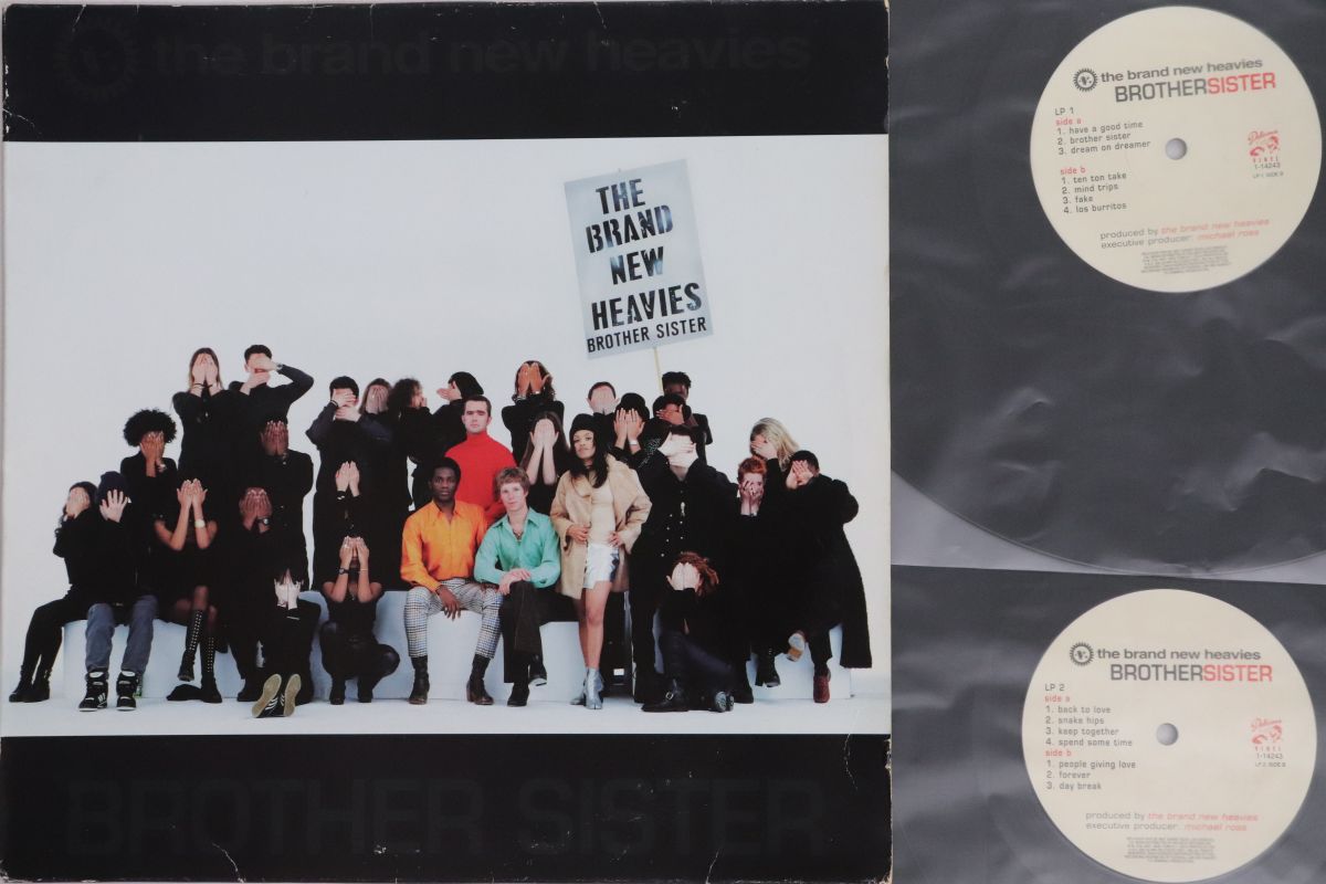 ・アーティスト Brand New Heavies ・タイトル Brother Sister ・レーベル・型番 Delicious Vinyl 114243 ・フォーマット LPレコード ・コンディション(盤) 良い (VG+) ・コンディ...