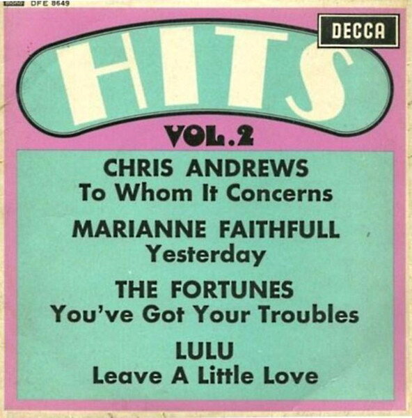 ・アーティスト Various ・タイトル Hits Vol. 2 ・レーベル・型番 Decca DFE8649 ・フォーマット 7インチレコード ・コンディション(盤) 良い (VG+) ・コンディション(ジャケット) 良い (VG+) ...