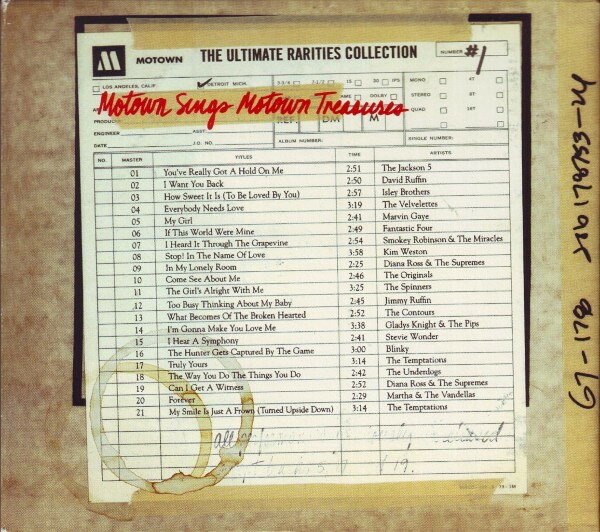 ・アーティスト Various ・タイトル The Ultimate Rarities Collection 1: Motown Sings Motown Treasures ・レーベル・型番 Motown 3145309602 ・フォーマ...