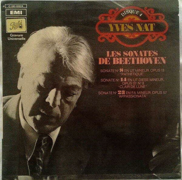 ・アーティスト Ludwig van Beethoven - Yves Nat ・タイトル Les Sonates De Beethoven (Disque 4) ・レーベル・型番 Path? 06110924 ・フォーマット LPレコード...