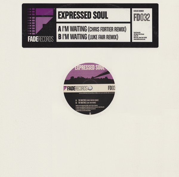 ・アーティスト Expressed Soul ・タイトル I'm Waiting ・レーベル・型番 Fade Records FD032 ・フォーマット 12インチレコード ・コンディション(盤) 良い (VG+) ・コンディション(ジャケ...