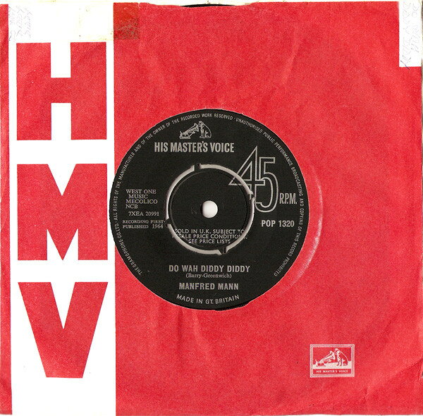 ・アーティスト Manfred Mann ・タイトル Do Wah Diddy Diddy ・レーベル・型番 His Master's Voice POP1320 ・フォーマット 7インチレコード ・コンディション(盤) 良い (VG+) ...