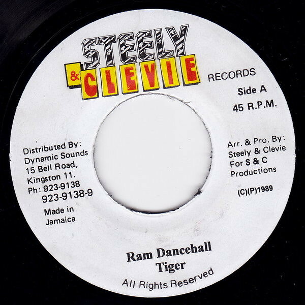 ・アーティスト Tiger ・タイトル Ram Dancehall ・レーベル・型番 Steely & Clevie Records NONE ・フォーマット 7インチレコード ・コンディション(盤) 良い (VG+) ・コンディション(ジ...
