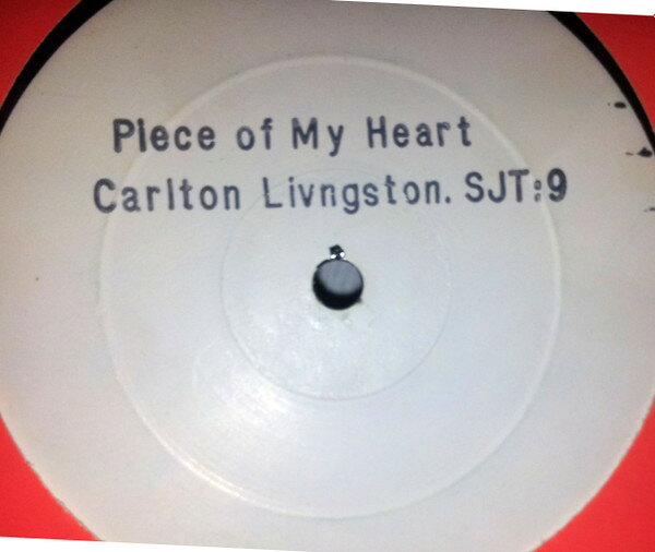 ・アーティスト Carlton Livingston ・タイトル Piece Of My Heart ・レーベル・型番 Not On Label SJT9 ・フォーマット 12インチレコード ・コンディション(盤) 良い (VG+) ・コン...