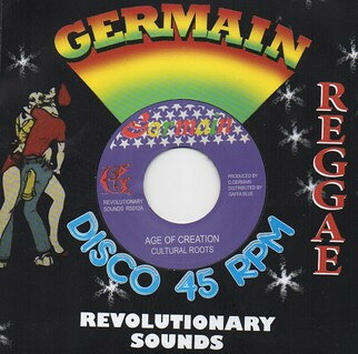 ・アーティスト Cultural Roots ・タイトル Age of Creation ・レーベル・型番 Germain Records RS012 ・フォーマット 7インチレコード ・コンディション(盤) 非常に良い(EX) ・コンディ...