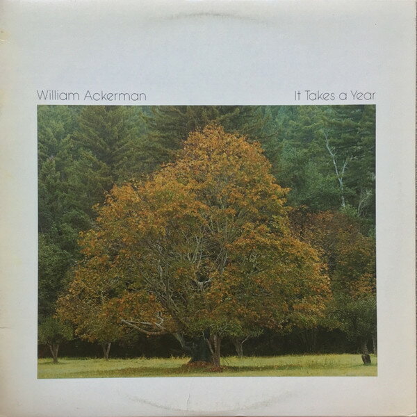 ・アーティスト William Ackerman ・タイトル It Takes A Year ・レーベル・型番 Windham Hill Records C1003 ・フォーマット LPレコード ・コンディション(盤) 良い (VG+) ・...