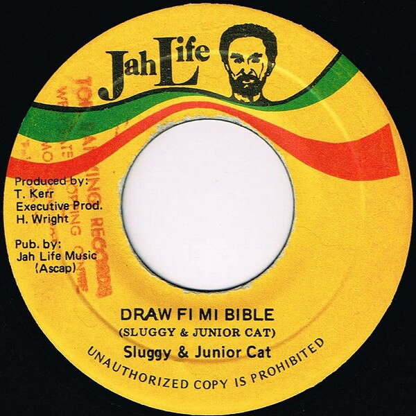 ・アーティスト Sluggy Ranks & Junior Cat ・タイトル Draw Fi Mi Bible ・レーベル・型番 Jah Life NONE ・フォーマット 7インチレコード ・コンディション(盤) 可 (VG) ・コンデ...