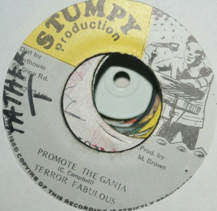・アーティスト Terror Fabulous ・タイトル Promote The Ganja ・レーベル・型番 Stumpy Production NONE ・フォーマット 7インチレコード ・コンディション(盤) 良い (VG+) ・コ...