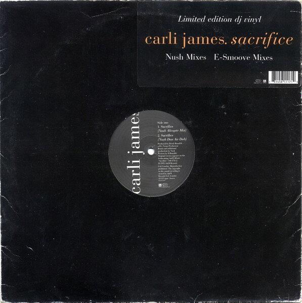 ・アーティスト Carli James ・タイトル Sacrifice ・レーベル・型番 A&M 5811171 ・フォーマット 12インチレコード ・コンディション(盤) 良い (VG+) ・コンディション(ジャケット) 良い (VG+)...