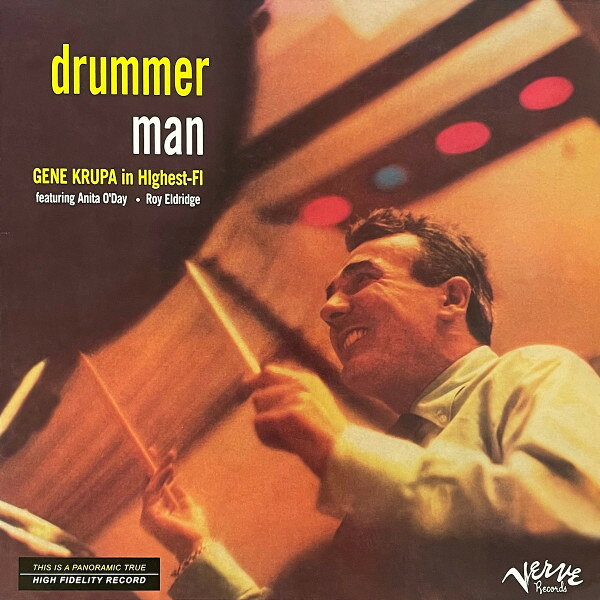 ・アーティスト Gene Krupa, Anita O'day, Roy Eldridge ・タイトル Drummer Man Gene Krupa In Highest-fi ・レーベル・型番 VERVE/SPEAKERS CORNER ...