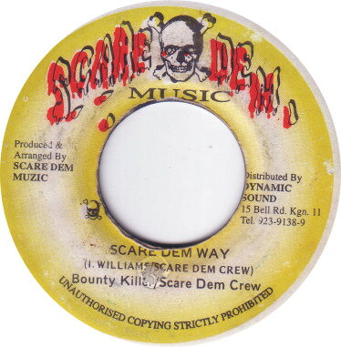 ・アーティスト Bounty Killer & Scare Dem Crew ・タイトル Scare Dem Way ・レーベル・型番 Scare Dem Muzic NONE ・フォーマット 7インチレコード ・コンディション(盤) 良い...
