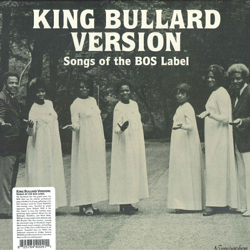 ・アーティスト Various ・タイトル King Bullard Version - Songs Of The BOS Label ・レーベル・型番 Numerophon 44004 ・フォーマット LPレコード ・コンディション(盤)...