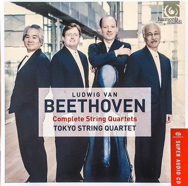 ・アーティスト Ludwig van Beethoven, Tokyo String Quartet ・タイトル Complete String Quartets ・レーベル・型番 Harmonia Mundi HMU80764148 ・フ...