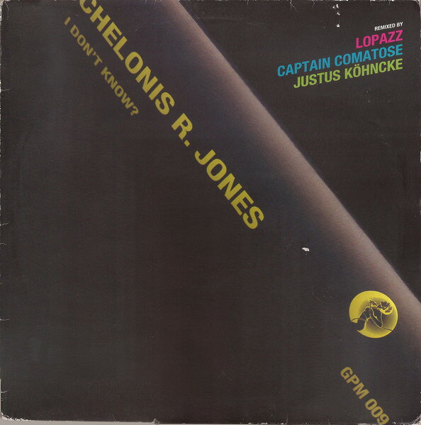 ・アーティスト Chelonis R. Jones ・タイトル I Don't Know? - The Remixes ・レーベル・型番 Get Physical Music GPM011 ・フォーマット 12インチレコード ・コンディショ...