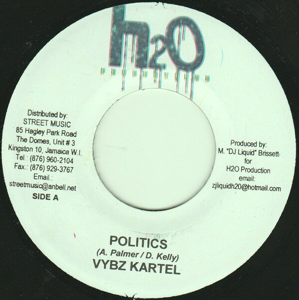 ・アーティスト Vybz Kartel ・タイトル Politics ・レーベル・型番 H2O Productions NONE ・フォーマット 7インチレコード ・コンディション(盤) 良い (VG+) ・コンディション(ジャケット) ・...