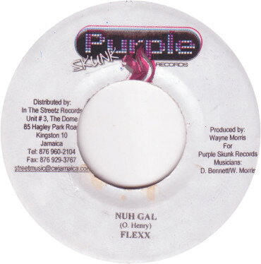 ・アーティスト Xavier "Flexx" Davidson ・タイトル Nuh Gal ・レーベル・型番 Purple Skunk NONE ・フォーマット 7インチレコード ・コンディション(盤) 良い (VG+) ・コンディション(...
