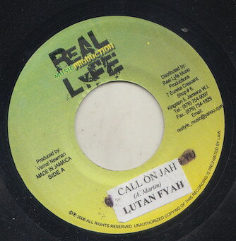 ・アーティスト Lutan Fyah ・タイトル Call On Jah ・レーベル・型番 Real Lyfe Music Production NONE ・フォーマット 7インチレコード ・コンディション(盤) 良い (VG+) ・コンデ...