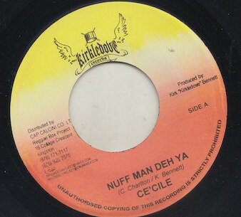 ・アーティスト Ce'cile ・タイトル Nuff Man Deh Ya ・レーベル・型番 Kirkledove Records NONE ・フォーマット 7インチレコード ・コンディション(盤) 良い (VG+) ・コンディション(ジャ...