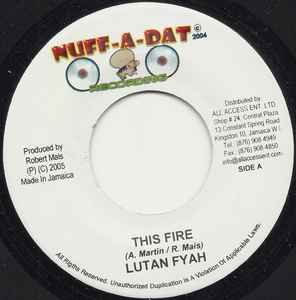 ・アーティスト Lutan Fyah / Kiddy Famous ・タイトル This Fire / Hard To Handle ・レーベル・型番 Nuff-A-Dat Recording NONE ・フォーマット 7インチレコード ・...