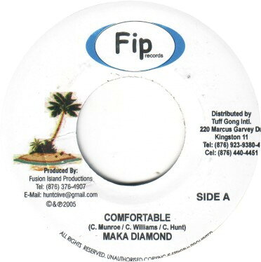 ・アーティスト Macka Diamond / Rdx ・タイトル Comfortable / Get Krunk ・レーベル・型番 FIP Records NONE ・フォーマット 7インチレコード ・コンディション(盤) 良い (VG+...
