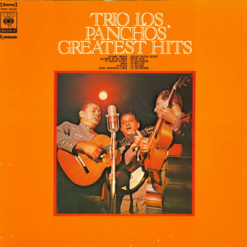 ・アーティスト Trio Los Panchos ・タイトル Greatest Hits ・レーベル・型番 CBS SONY SONX60165 ・フォーマット LPレコード ・コンディション(盤) 可 (VG) ・コンディション(ジャケッ...