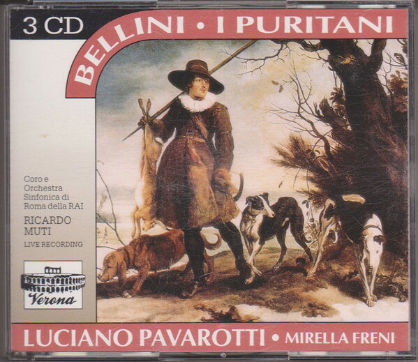 ・アーティスト Vincenzo Bellini ・タイトル I Puritani ・レーベル・型番 Verona 27029 ・フォーマット CD ・コンディション(盤) 良い (VG+) ・コンディション(ジャケット) ・コンディション...