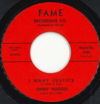 ・アーティスト Jimmy Hughes ・タイトル I'm Getting Better / I Want Justice ・レーベル・型番 Fame 6404 ・フォーマット 7インチレコード ・コンディション(盤) 良い (VG+) ...