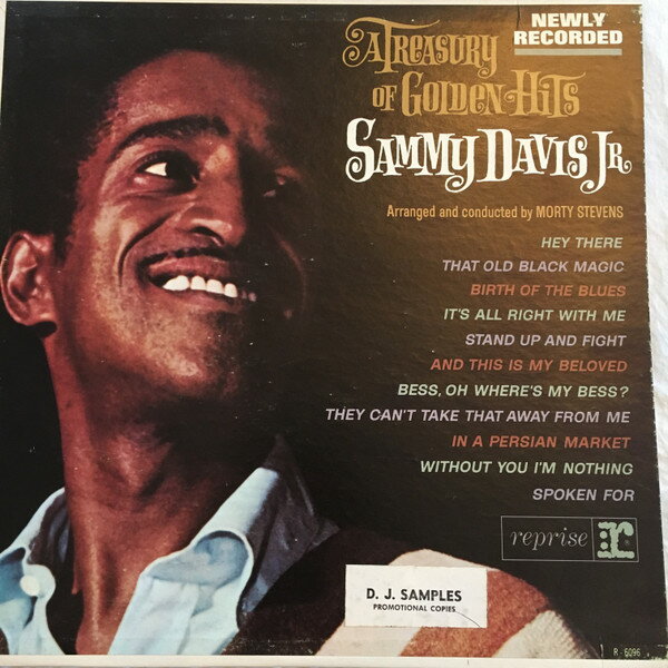 ・アーティスト Sammy Davis Jr. ・タイトル A Treasury Of Golden Hits ・レーベル・型番 Reprise Records R6096 ・フォーマット LPレコード ・コンディション(盤) 良い (VG...