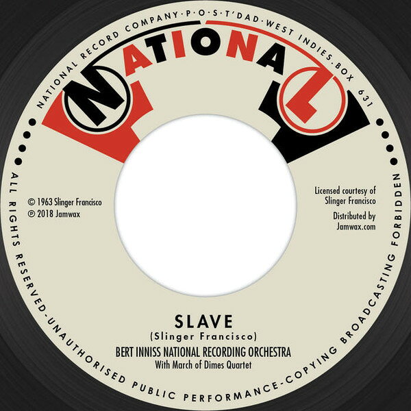 ・アーティスト Mighty Sparrow, The Bert Inniss National Recording Orchestra ・タイトル The Slave ・レーベル・型番 National Record Company NO...