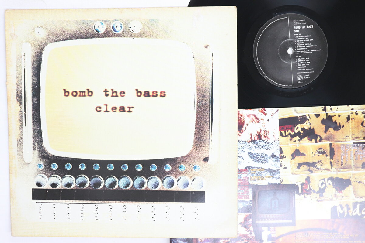 ・アーティスト Bomb The Bass ・タイトル Clear ・レーベル・型番 Island Records, 4th & Broadway BRLP6115240611 ・フォーマット LPレコード ・コンディション(盤) 良い (...