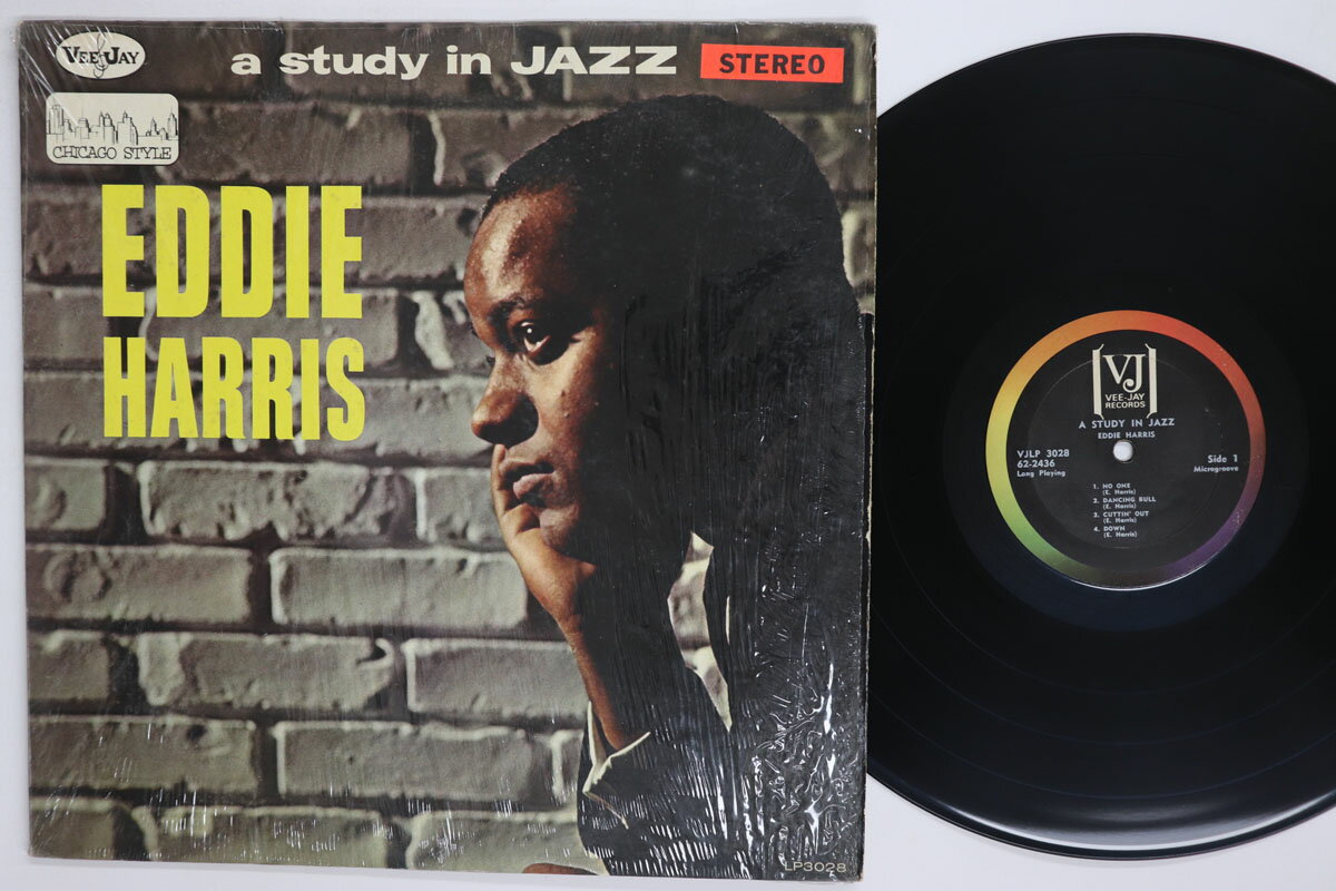 ・アーティスト Eddie Harris ・タイトル A Study In Jazz ・レーベル・型番 VEE JAY VJLP3028 ・フォーマット LPレコード ・コンディション(盤) 可 (VG) ・コンディション(ジャケット) 良...