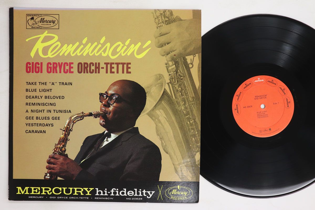 ・アーティスト Gigi Gryce ・タイトル Reminiscing ・レーベル・型番 MERCURY MG20628 ・フォーマット LPレコード ・コンディション(盤) 良い (VG+) ・コンディション(ジャケット) 良い (VG...