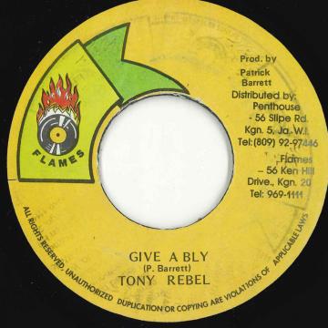 ・アーティスト Tony Rebel ・タイトル Give A Bly ・レーベル・型番 Flames NONE ・フォーマット 7インチレコード ・コンディション(盤) 非常に良い(EX) ・コンディション(ジャケット) ・コンディション...