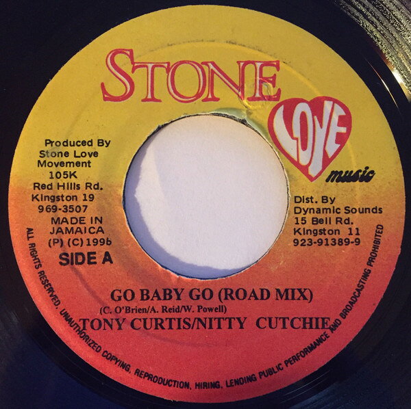 ・アーティスト Tony Curtis / Nitty Cutchie ・タイトル Go Baby Go (Road Mix) ・レーベル・型番 STONE LOVE MUSIC NONE ・フォーマット 7インチレコード ・コンディション...