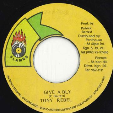 ・アーティスト Tony Rebel ・タイトル Give A Bly ・レーベル・型番 Flames NONE ・フォーマット 7インチレコード ・コンディション(盤) 非常に良い(EX) ・コンディション(ジャケット) ・コンディション...