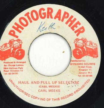・アーティスト Carl Meeks ・タイトル Haul And Pull Up Selector ・レーベル・型番 Photographer NONE ・フォーマット 7インチレコード ・コンディション(盤) 可 (VG) ・コンディシ...