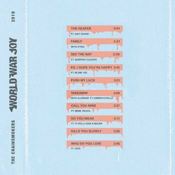 ・アーティスト Chainsmokers ・タイトル World War Joy ・レーベル・型番 Columbia, Disruptor Records, Sony Music 19439720912 ・フォーマット CD ・コンディショ...