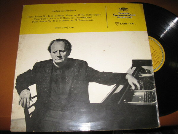 ・アーティスト Ludwig Van Beethoven / Wilhelm Kempff ・タイトル Piano Sonatas "Moonlight" "Pathetique" "Appassionata" ・レーベル・型番 Deuts...