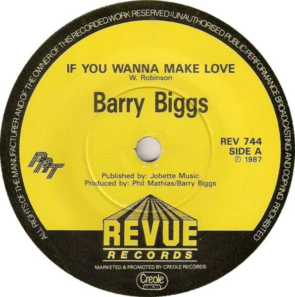 ・アーティスト Barry Biggs ・タイトル If You Wanna Make Love ・レーベル・型番 Revue Records REV744 ・フォーマット 7インチレコード ・コンディション(盤) 非常に良い(EX) ・コ...