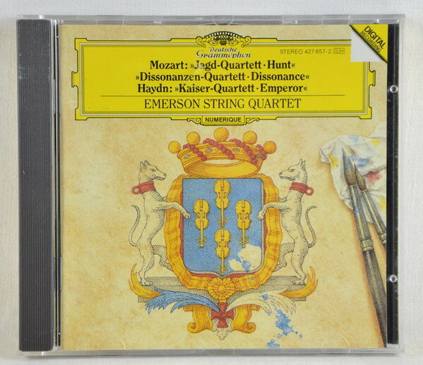 ・アーティスト Mozart, Haydn; Emerson Quartet ・タイトル Hunt / Emperor ・レーベル・型番 Deutsche Grammophon 4276572 ・フォーマット CD ・コンディション(盤) ...