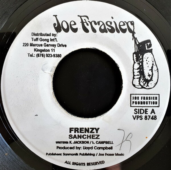 ・アーティスト Sanchez ・タイトル Frenzy ・レーベル・型番 Joe Frasier VPS8748 ・フォーマット 7インチレコード ・コンディション(盤) 良い (VG+) ・コンディション(ジャケット) プレインカバー（...