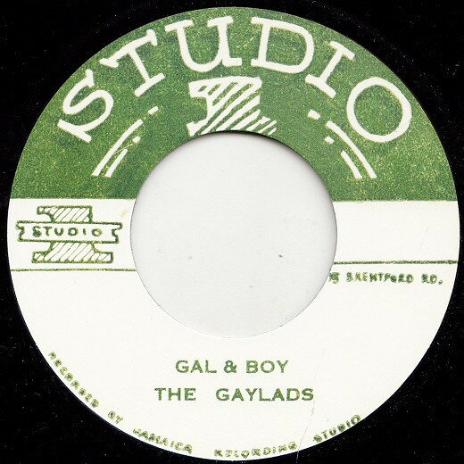 ・アーティスト Gaylads / Roland Alphonso ・タイトル Gal & Boy / 20-75 ・レーベル・型番 Studio One NONE ・フォーマット 7インチレコード ・コンディション(盤) 非常に良い(EX...