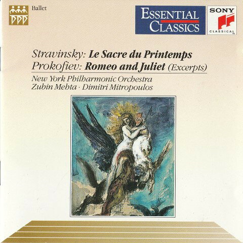 ・アーティスト Prokofiev, Mehta; Nyp ・タイトル Romeo & Juliet Hts ・レーベル・型番 Sony Classical SBK48169 ・フォーマット CD ・コンディション(盤) 良い (VG+) ...