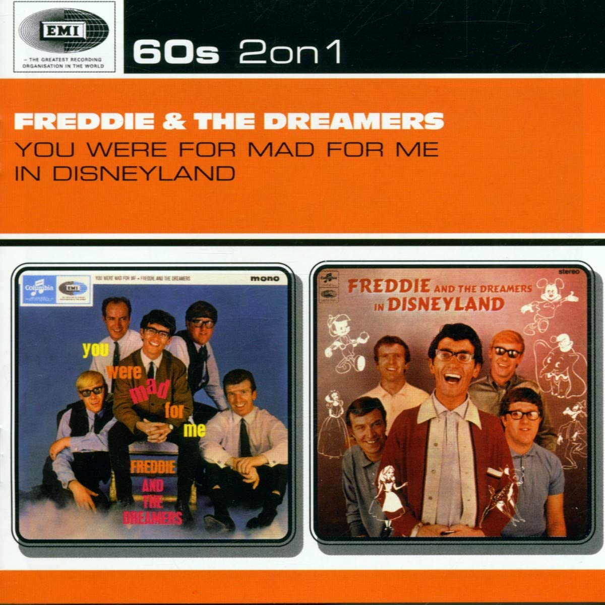 ・アーティスト Freddie & The Dreamers ・タイトル You Were Made for Me/in .... ・レーベル・型番 EMI 724353884628,5388462 ・フォーマット CD ・コンディション(...
